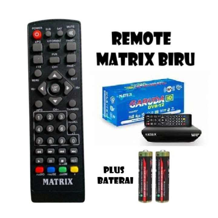ORIGINAL TANPA SETTING- PALING LARIS REMOTE PARABOLA RECEIVER MATRIX ...