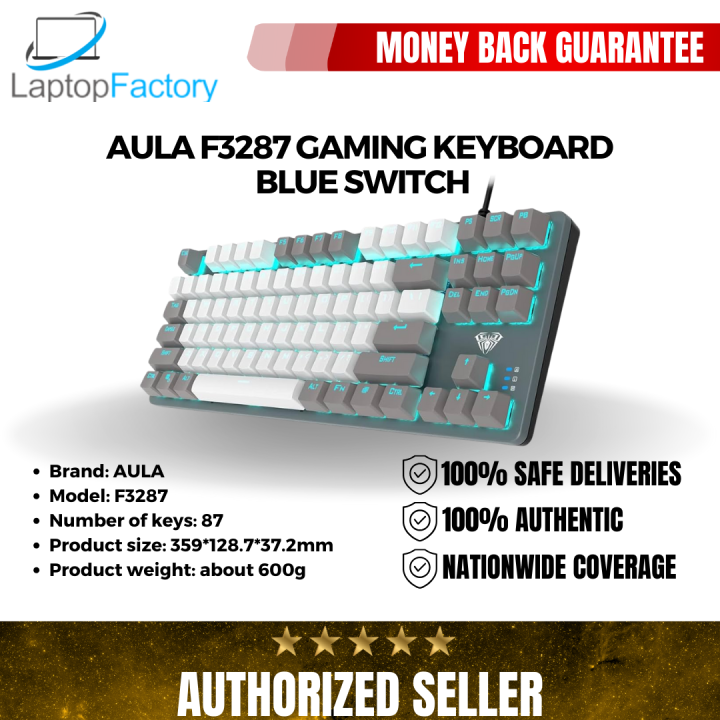 Aula F3Z87 Gaming Keyboard (Blue Switch) | Lazada PH