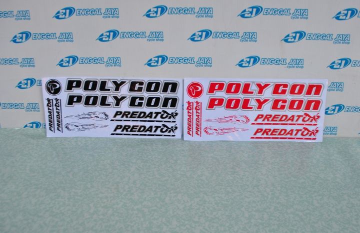 Decal Sticker Stiker Sepeda Predator MTB Hybrid Roadbike Balap Jadul ...