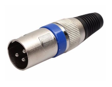 XLR 3 Pin MIC Jack Plug Audio Microphone Cable Connector Male & Female ...