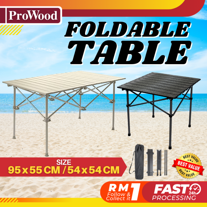 HY-8093 / HY-8094 Foldable Table Camping Outdoor Table Meja Picnic ...