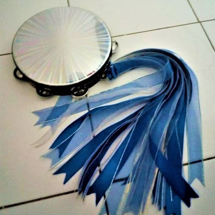Tassel Tasel Rumbai Pita Hiasan Tamborin Murah Aksesoris Alat Nari Tari ...