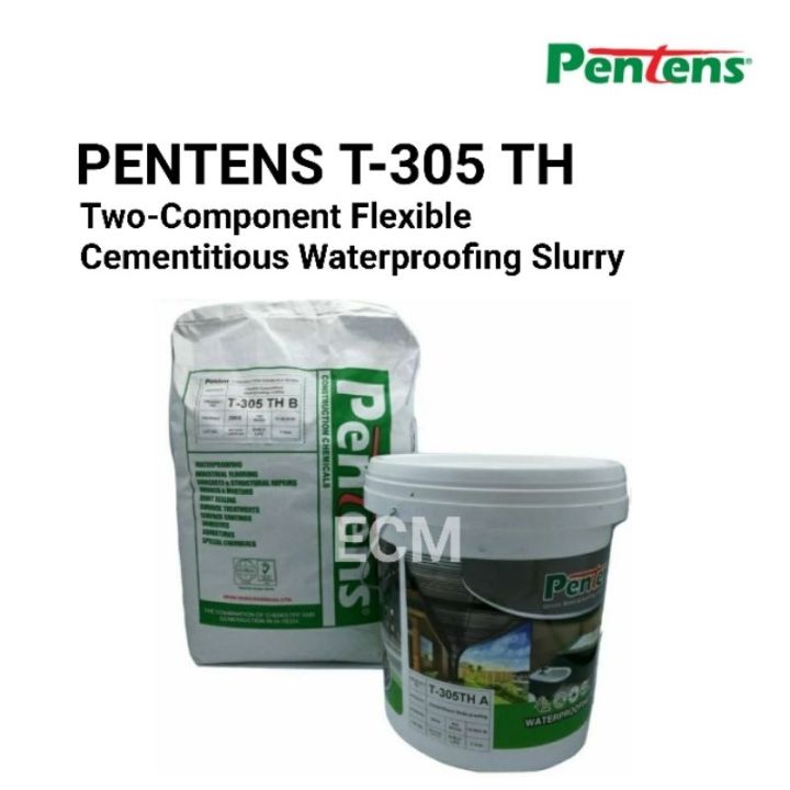 PENTENS T-305TH (35KG) Two-Component Flexible Cementitious ...