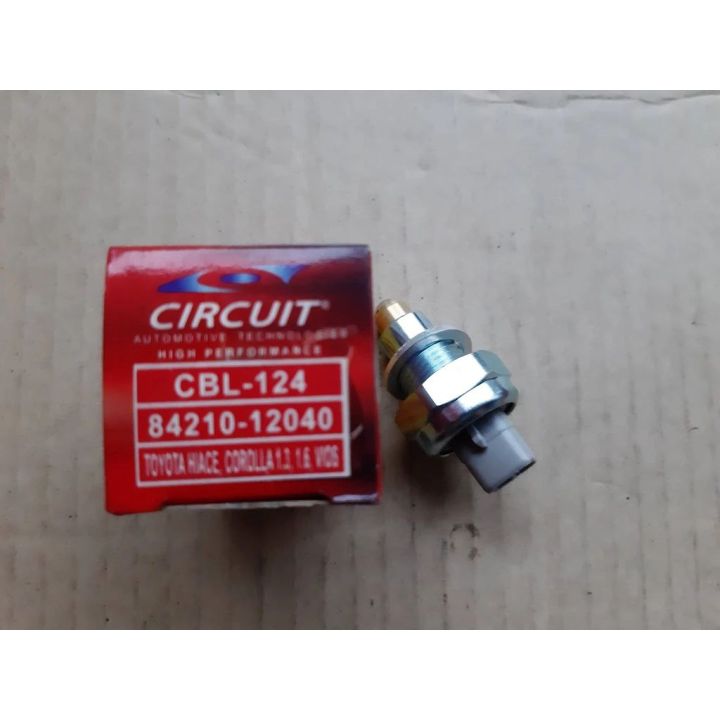 Circuit Japan Back Light (Lamp) Switch Toyota Hiace, Hilux, Vios, Yaris ...