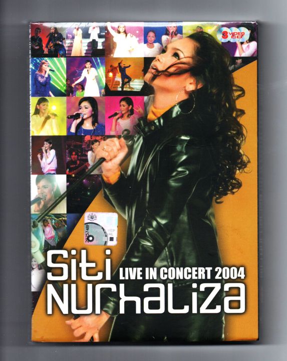 Siti Nurhaliza - Live In Concert 2004 ( 3 VCD ) | Lazada