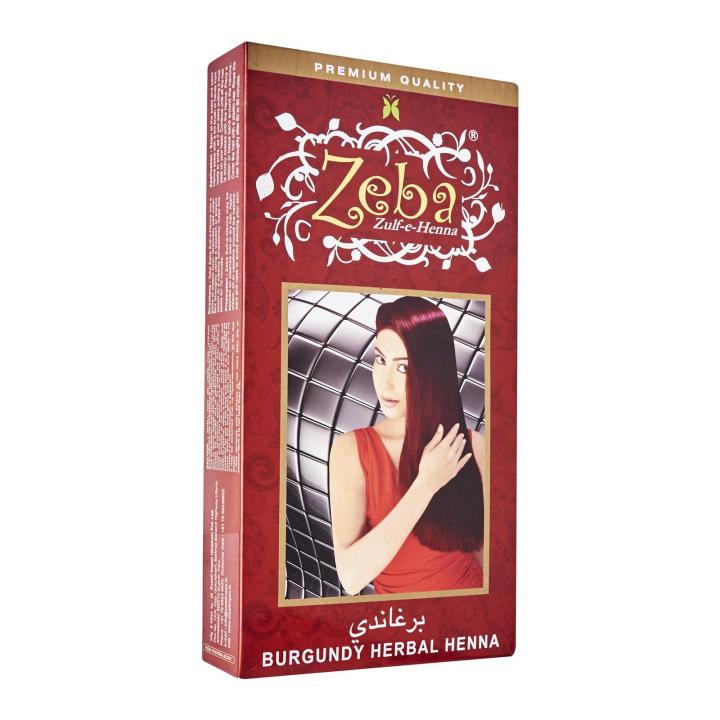 Zeba Burgundy Herbal Hair Color 400g | Lazada Singapore