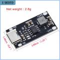 【E-WOITD】 Type-C USB 5V 3A 3.7V 18650 Lithium Li-ion Battery Charging Board Charger Module ...