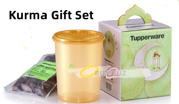 Tupperware kurma Gift Set/ Hari Raya/ Hadiah Raya/ Raya Gift/ Gift Box ...