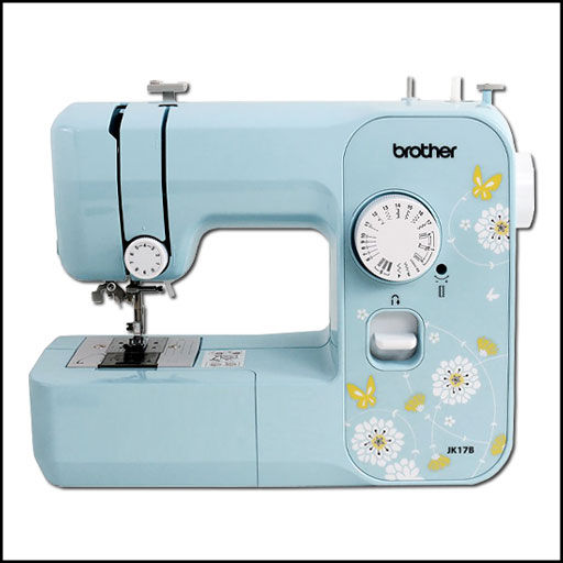 [PRE-ORDER] BROTHER JK17B LOCKSTITCH PORTABLE SEWING MACHINE / MESIN ...