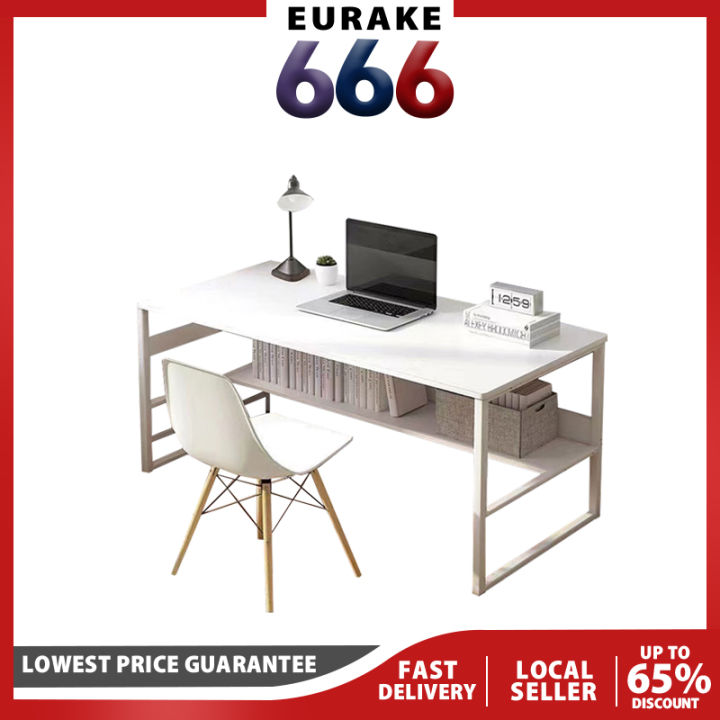 EURAKE Minimalistic Style High Quality Computer Desk Thickened Desk ...