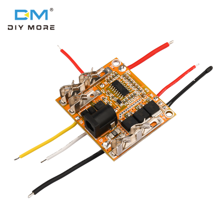 diymore 15S 21V 18650 Li-ion Lithium Battery Protection BMS Circuit ...