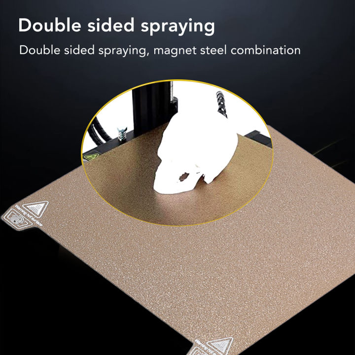 Double Sided Textured PEI Build Plate 3D Printer Heated Bed Kit with ...