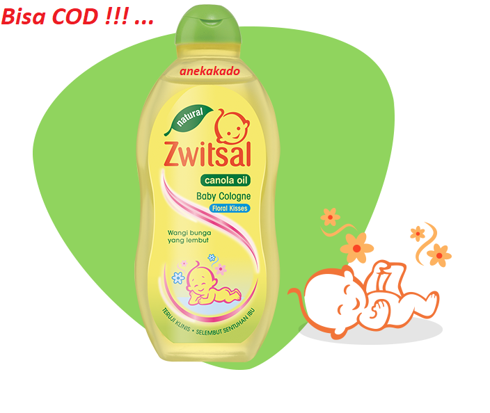 Zwitsal Baby Natural Canola Oil Baby Cologne Floral Kisses 100ml ...
