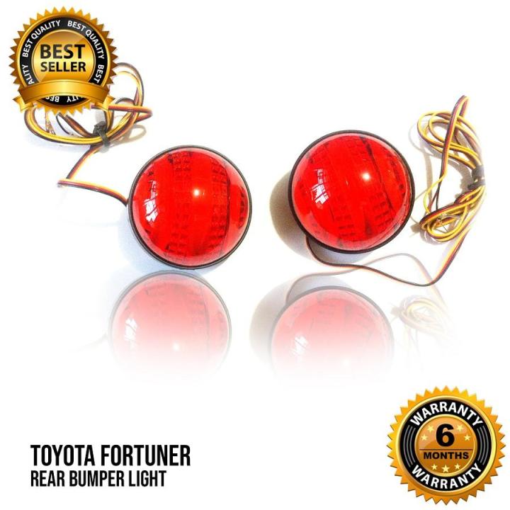 Rear Bumper Light for Toyota Fortuner 2004 2005 2006 2007 2008 2009 ...