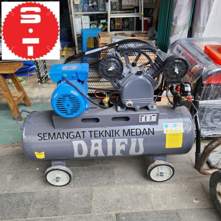 COMPRESSOR KOMPRESSOR KOMPRESOR UDARA ANGIN LISTRIK 1HP DINAMO DAIFU ...