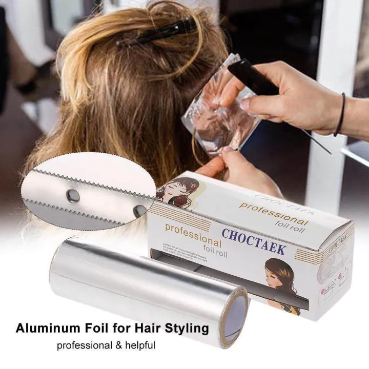 Aluminium Foil Roll Cat Rambut Salon Highlight ^ | Lazada Indonesia