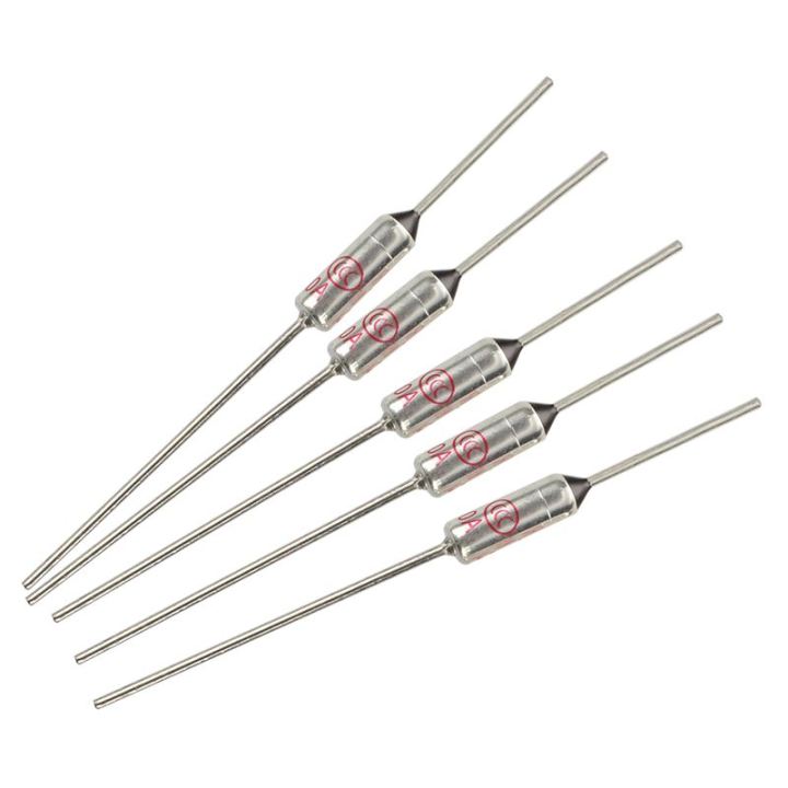 (GJAD) 5 Pcs Circuit Cut Off TF 185 Celsius 250V 10A Temperature ...