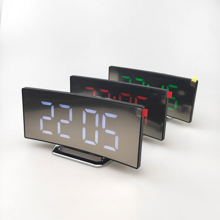 [NEW] Wireless LED Digital Clock Table Alarm Clock Digital Clock Wall ...