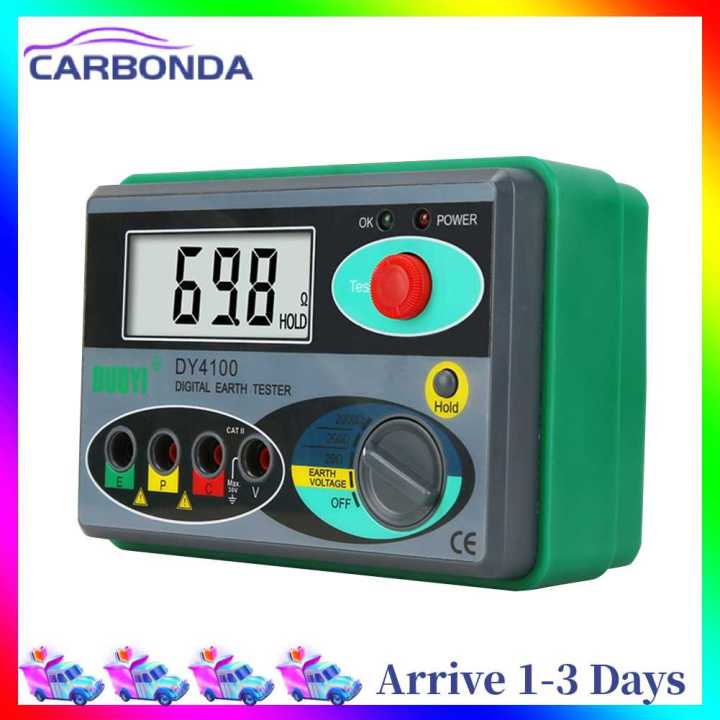 [7 Day Refund Guarantee] DUOYI DY4100 Insulation Digital Megger Meter ...