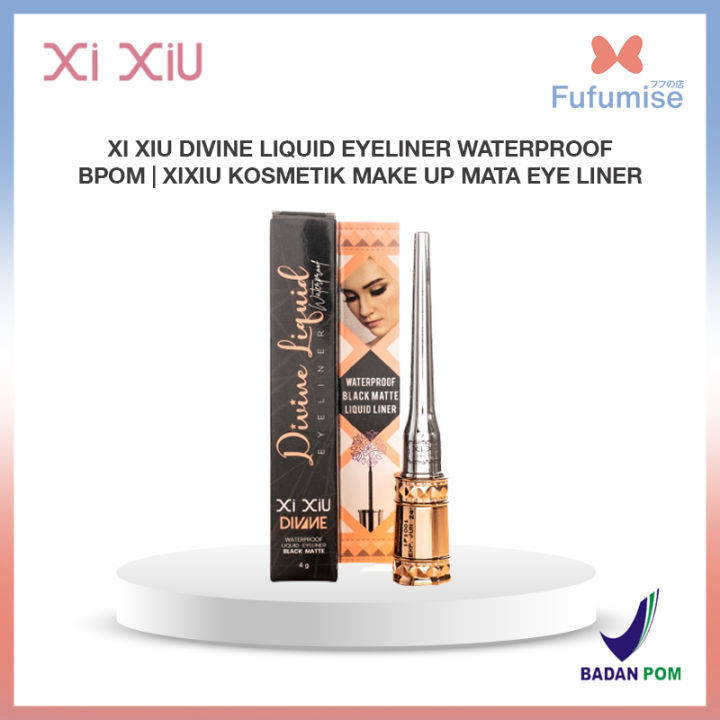 Xi Xiu Divine Liquid Eyeliner Waterproof BPOM | XIXIU kosmetik make up ...