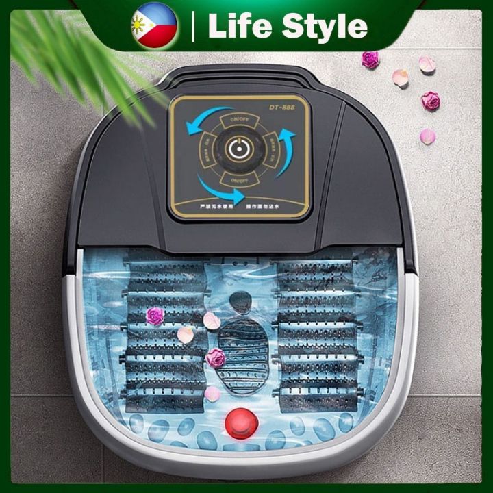 Foot Jacuzzi Multi-functional foot bath spa electric thermostatic ...