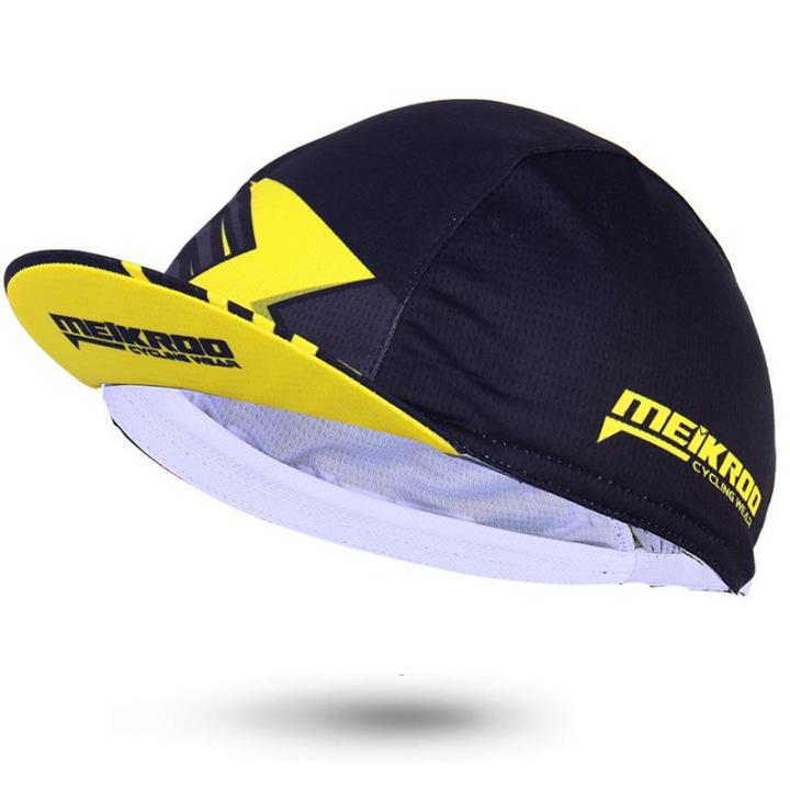Proหมวกปั่นจักรยานระบายอากาศป้องกันเหงื่อหมวกขี่จักรยานแห้งเร็วยืดหยุ่น ...