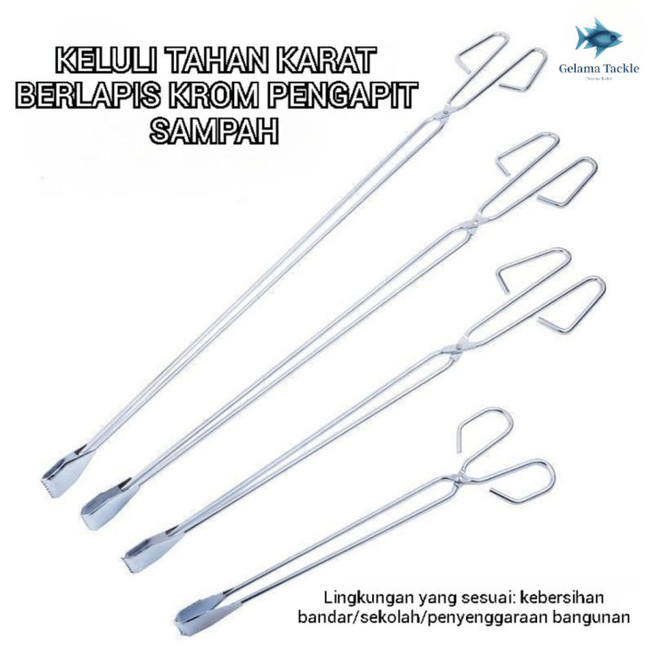 Pencapit / Penjepit Kayu Api Logam 55/68/78cm - Alat Pencengkam ...