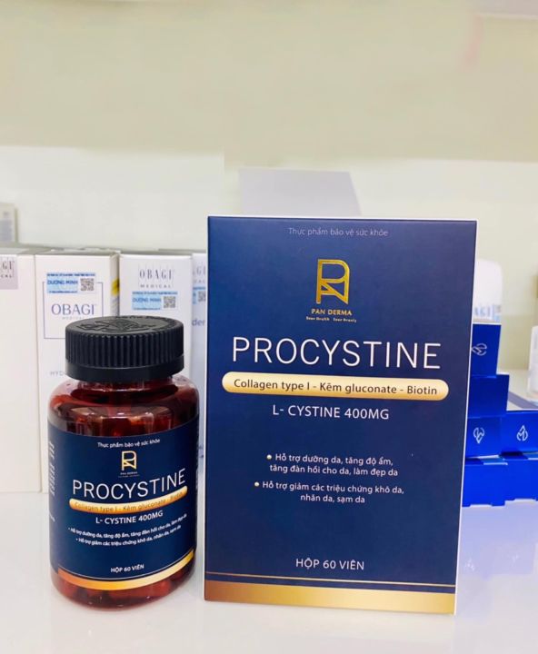 Viên Uống Bổ Sung Procystine Ngừa Giảm Mụn Cấp Ẩm, Trẻ Hoá Đẹp Da Sáng ...