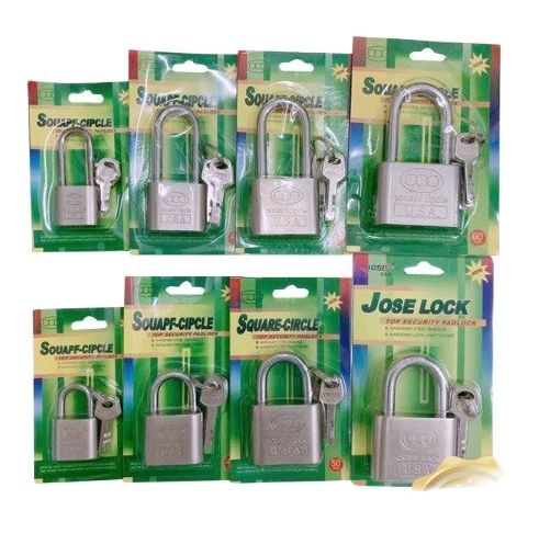 Square ring iron padlock 30mm40mm50mm60mm /padlock/lock/ | Lazada PH