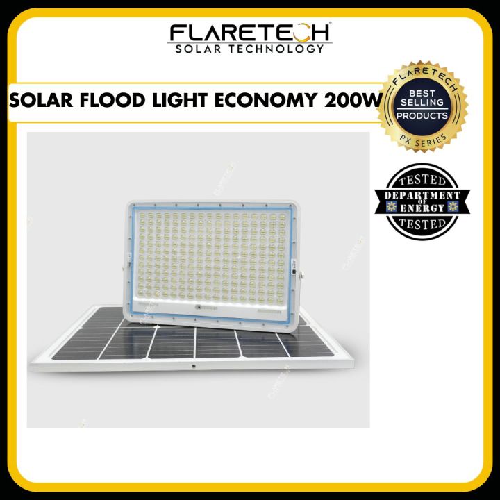 Flaretech PX Solar Flood light EC 200W | Lazada PH