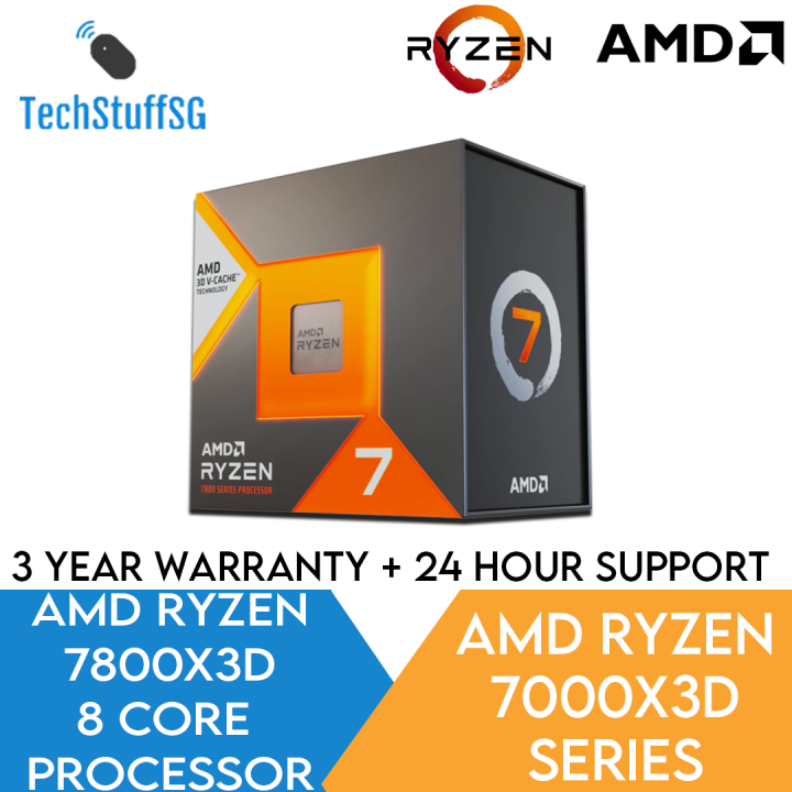 AMD Ryzen 7800X3D 8 Core 16 Thread Processor - Best Processor for ...