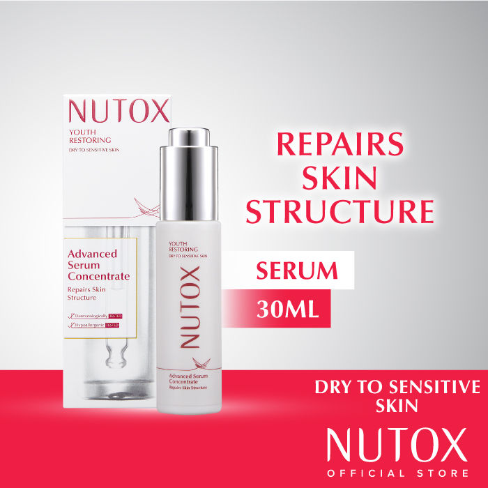 [NEW & IMPROVED] Nutox Youth Restoring Advanced Serum Concentrate 30ml (Sensitive Skin) | Lazada