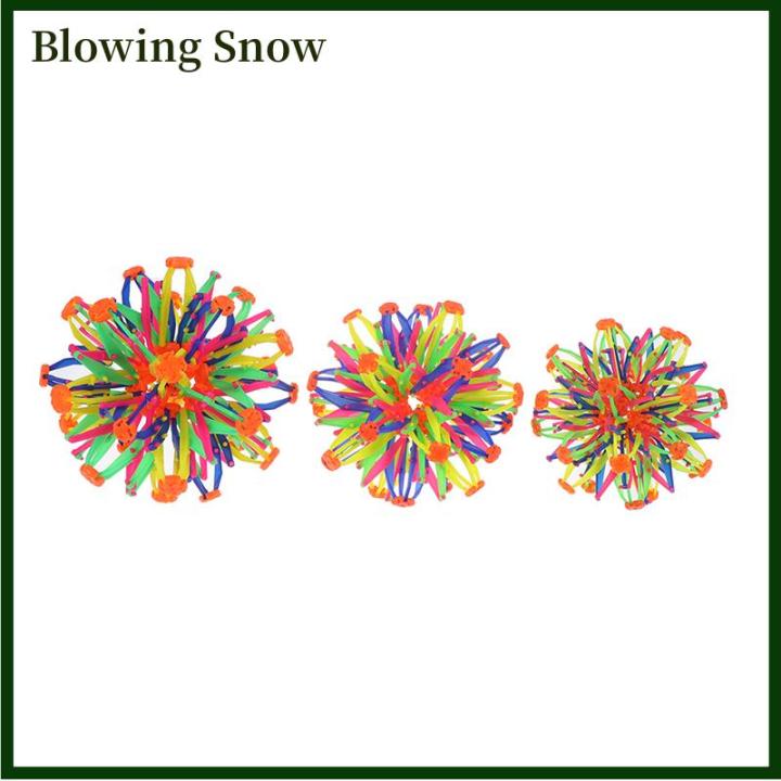 Blowing Baby throwing ball stretching shrinking ball sphere toy ...