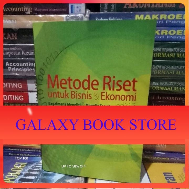 Buku Metode Riset untuk Bisnis & dan Ekonomi edisi 3 by Mudrajad Kuncoro | Lazada Indonesia