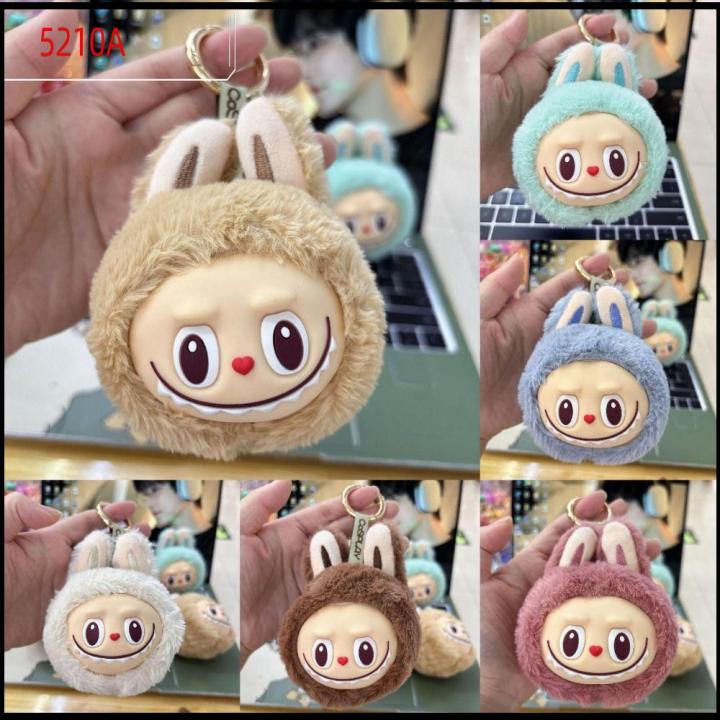 5210A หน้าไวนิล พวงกุญแจตุ๊กตาบู มาการอง การ์ตูนลายการ์ตูน แหวนกุญแจรถ น่ารักน่ารักๆ อุปกรณ์ ...