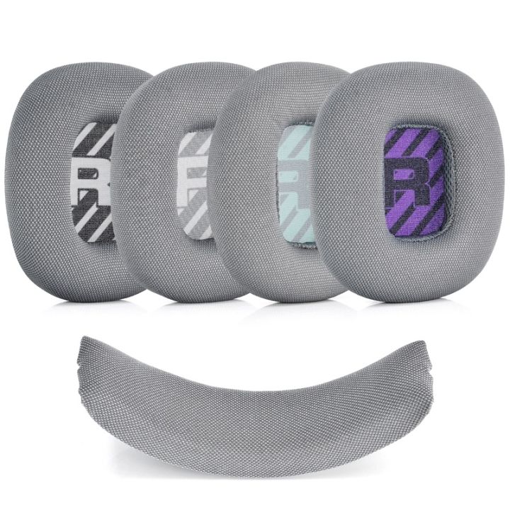 แผ่นรองหูฟังเปลี่ยนสำหรับ Astro Logitech A10หูฟังที่ครอบชุดหูฟังฟองน้ำ ...