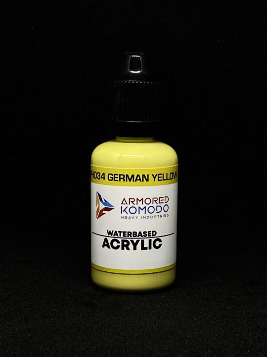 German Yellow PH034 Waterbased Acrylics 30ml Armored Komodo | Lazada PH