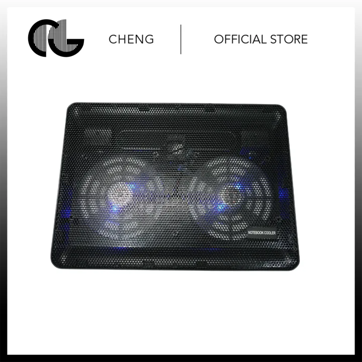 CG CHENG Laptop cooling pad With 2 Fans For 14 -17 Inch Laptop Notebook ...