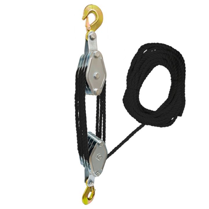 Lifting Pulley Hoist Pulley Galvanized Steel Block with Multi Nylon ...