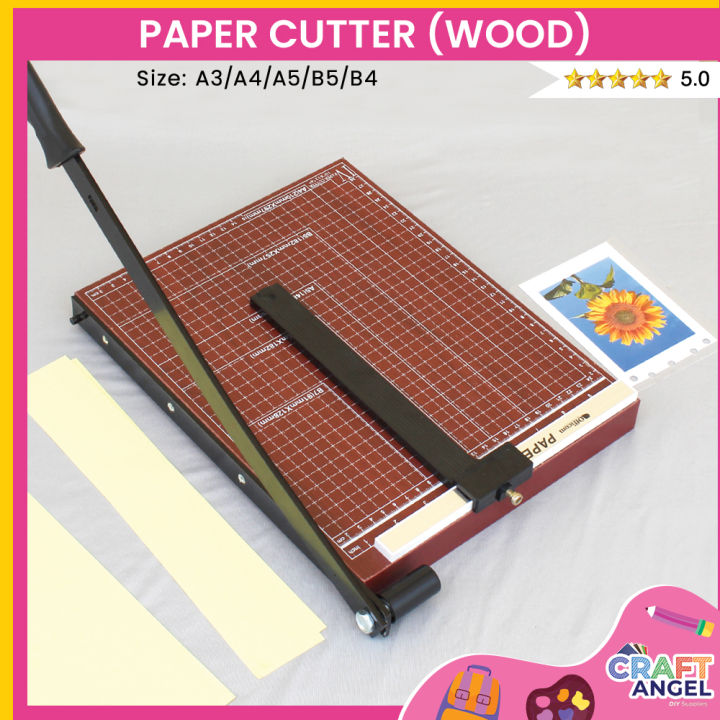 Officom Paper Cutter Board Wood A3/A4/A5/B5/B4 Size Heavy Duty Paper ...