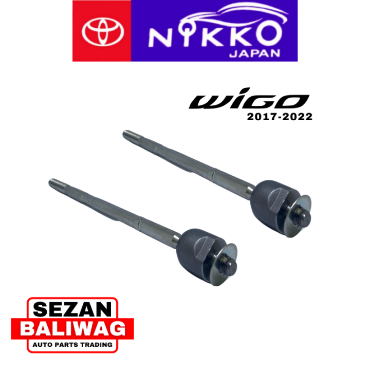 NIKKO JAPAN STEERING RACK END SET OF 2 TOYOTA WIGO 2017-2020 45503 ...