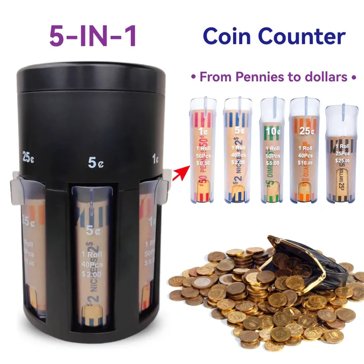 Norkee Automatic Coin Sorter Money Counting Machine Digital Coin Sorter ...