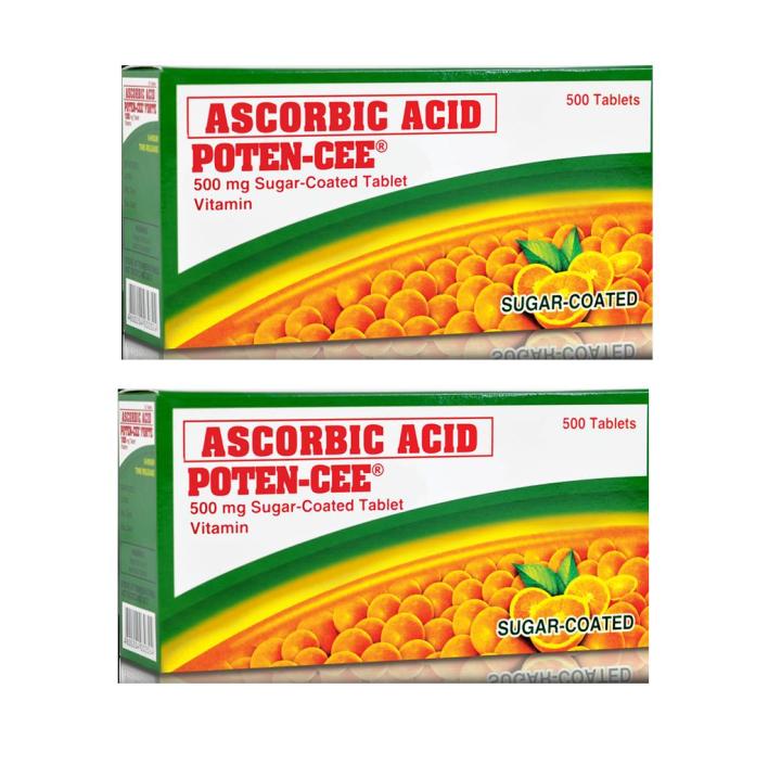 200 TABS SUGAR FREE POTEN-CEE Ascorbic Acid 500mg (POTENCEE VITAMINS ...