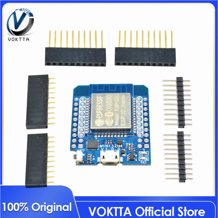 VOKTTA Wemos Mini D1 Mini ESP8266 ESP32 ESP-WROOM-32 WIFI Bluetooth ... VOKTTA Wemos Mini D1 Mini ESP8266 ESP32 ESP-WROOM-32 WIFI Bluetooth ...