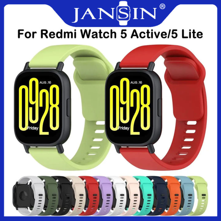 สายซิลิโคนทดแทนใหม่สําหรับ Xiaomi Redmi Watch 5 Lite/5 Active Smart ...