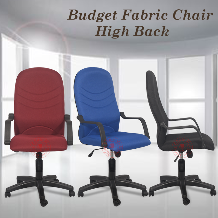 Economy Fabric Office Chair / Budget High Back Chair / Medium Back ...