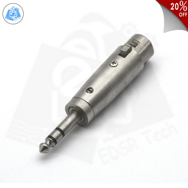 PL-55 Mono Plug to XLR Female Connector Adapter | Lazada PH