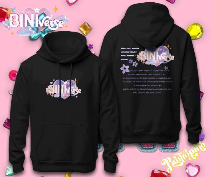 BINI VERSE CONCERT JACKET I BINI POP GROUP HOODIE JACKET | Lazada PH