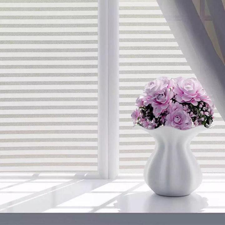 Glass Sticker • 5meters by 45cm • self adhesive • waterproof • ready to ...