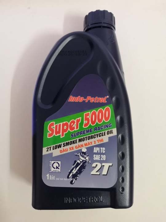 Dầu nhớt 2 thì chính hãng Indo Petrol Super 5000 API TC SAE 20 2T ...